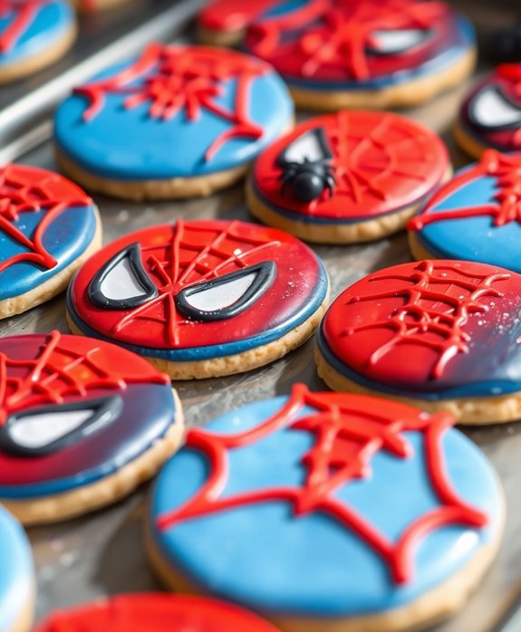 Spiderman Cookies Recipe – A Fun and Themed Treat for Kids - thehobbychef